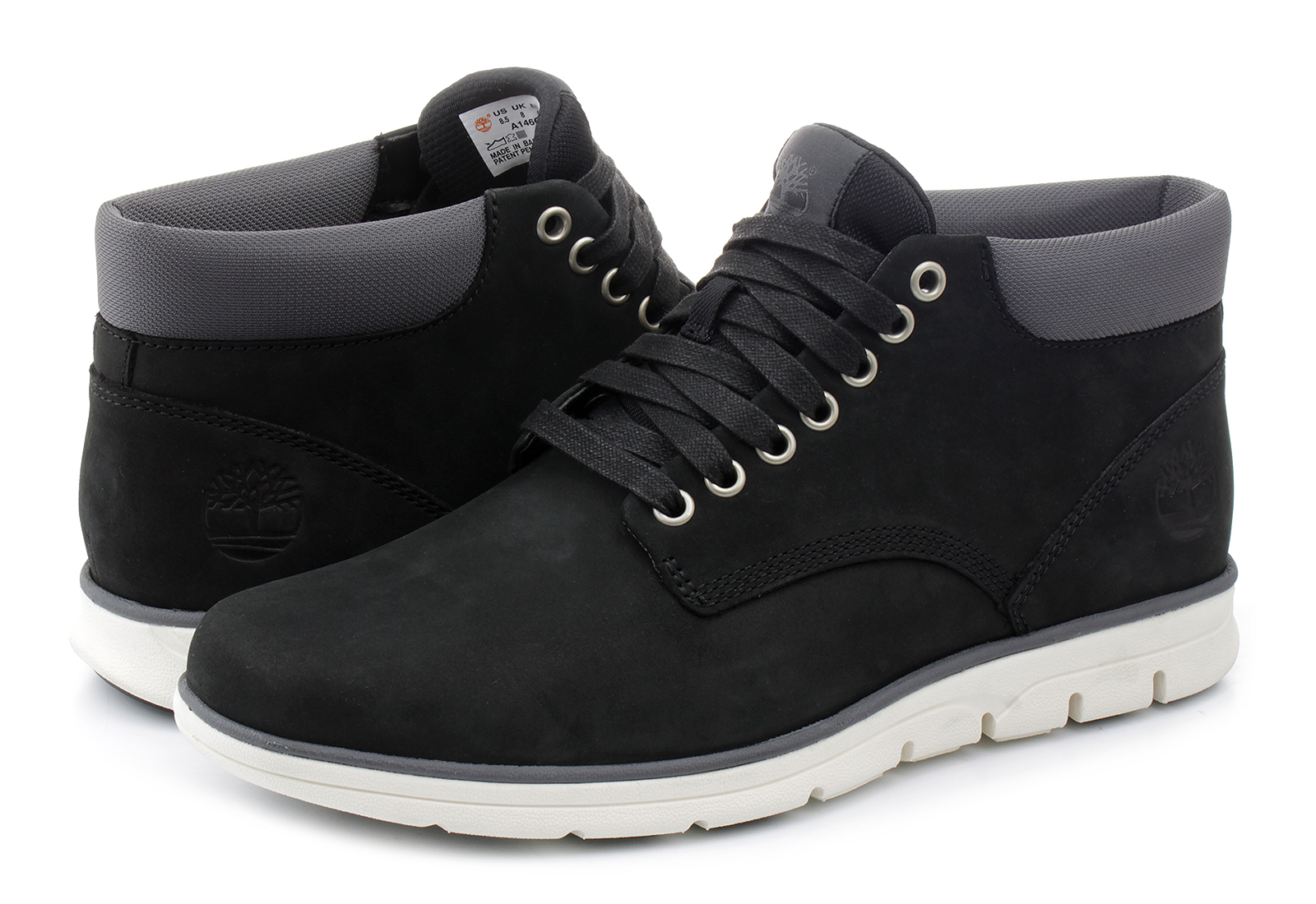 Timberland Magasszárú cipő - Bradstreet Chukka - a146q-blk - Office ...
