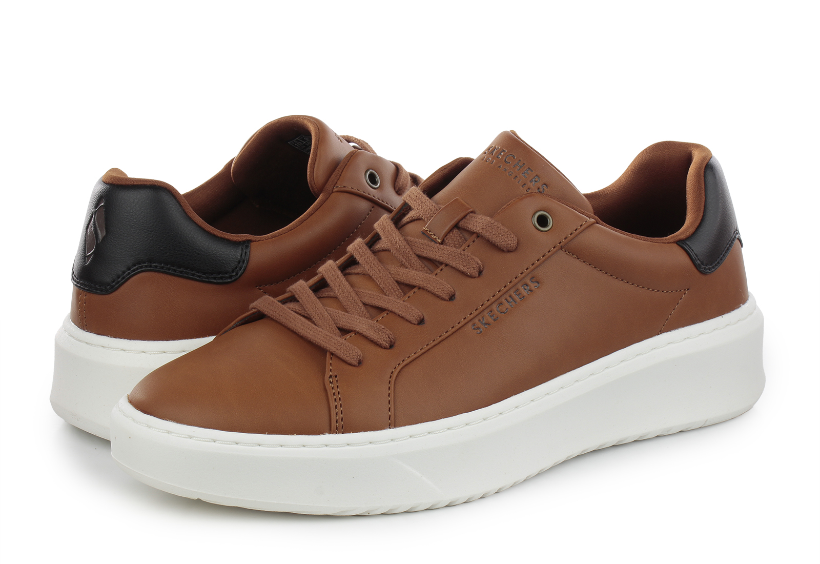 Skechers Sneaker - Court Break - Suit Sneaker - 183175-COG - Office Shoes Magyarország